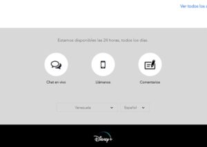 Teléfono Disney Plus Español atención al cliente