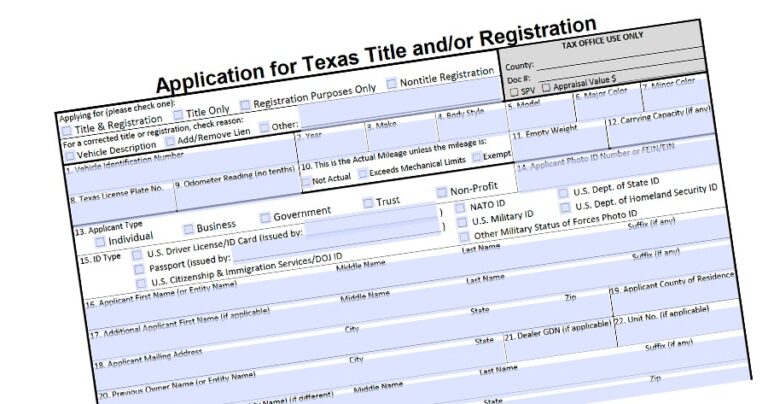 Cambio De Titulo En Houston TX | Requisitos, Telefonos 2023