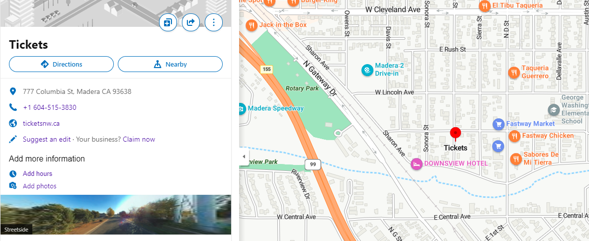 Ticketmaster Ca Número Servicio Al Cliente | Oficina, Horarios