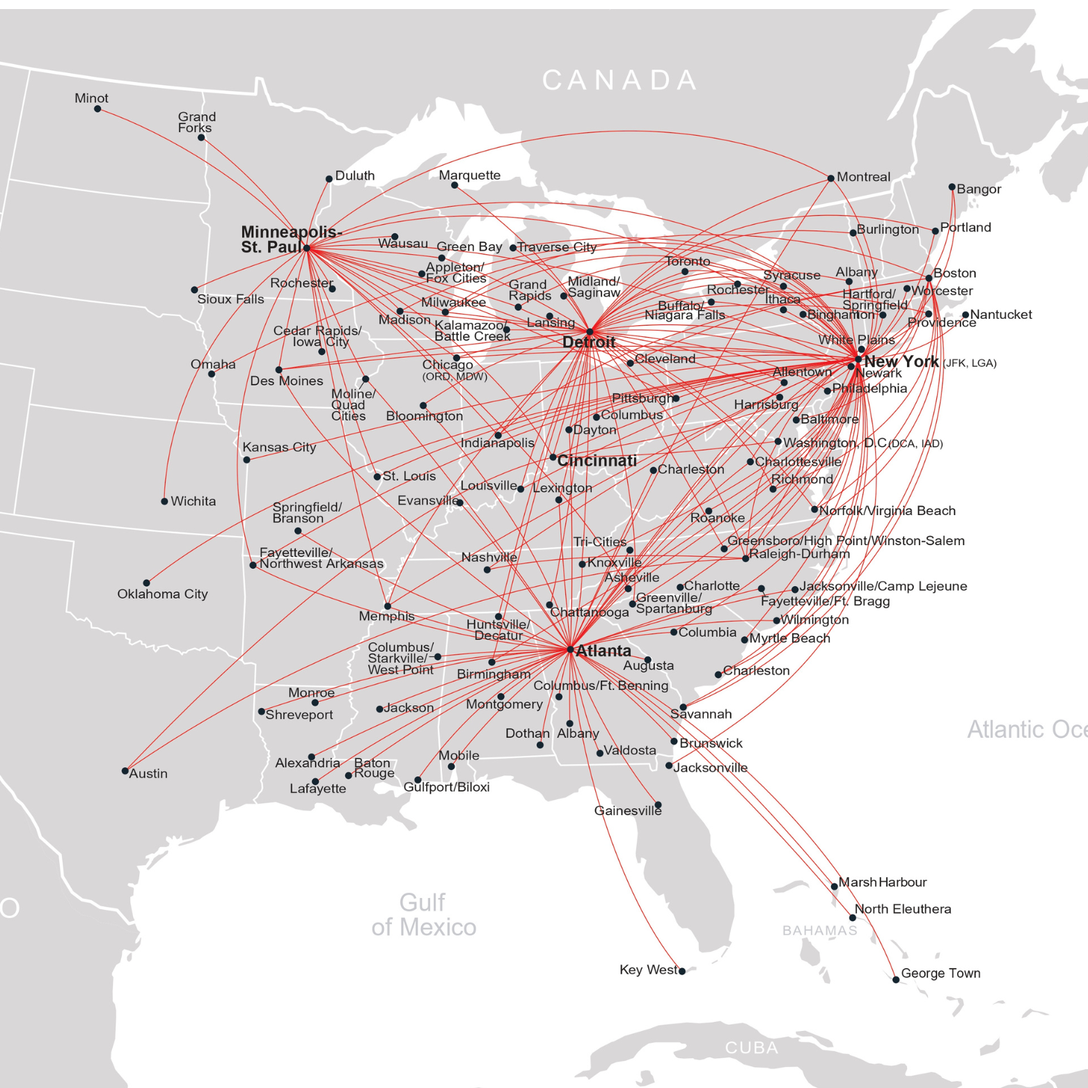 Endeavor Air en Estados Unidos | Servicio al Cliente
