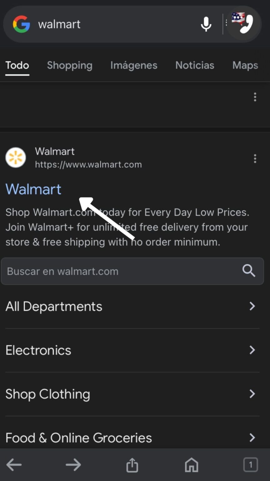 Compra en Walmart desde la app ahora en español
