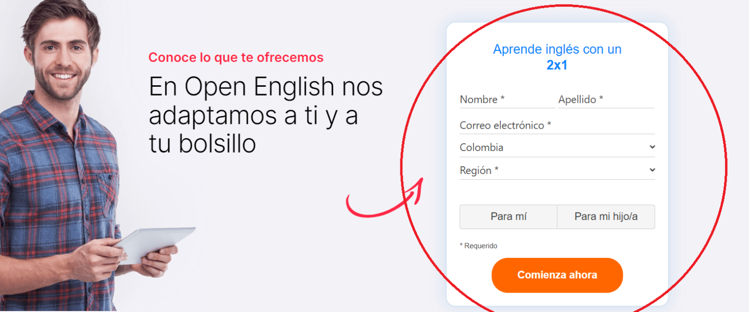 ¿Cuánto cuesta el curso de Open English en USA? | Registrarse