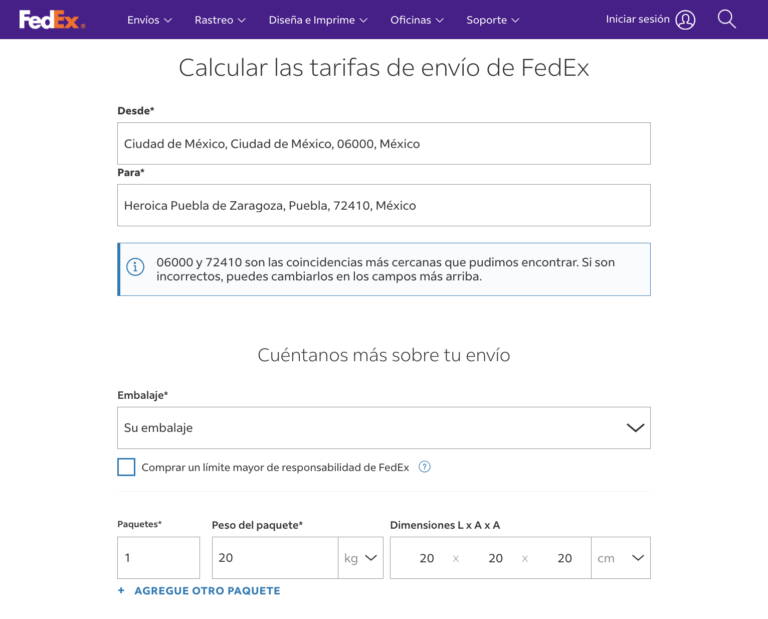 Teléfono FedEx México y atención al cliente: rastreo, envíos, tarifas y canales de contacto