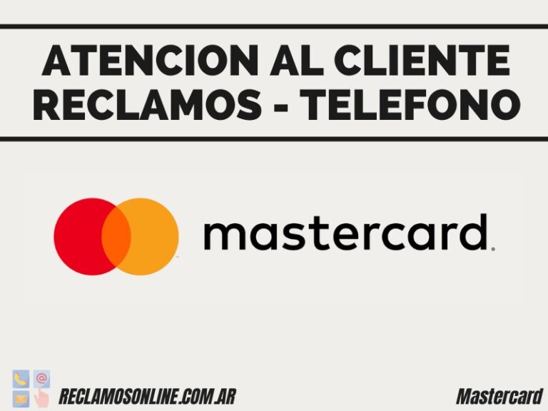 Mastercard Atención al Cliente Argentina: Teléfono 0800, Reclamos y ...